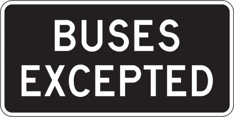 RB-10t – Buses Excepted – On Track Safety