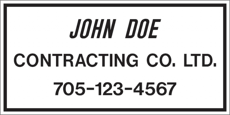 TC-75 – Contractor’s Identification – On Track Safety