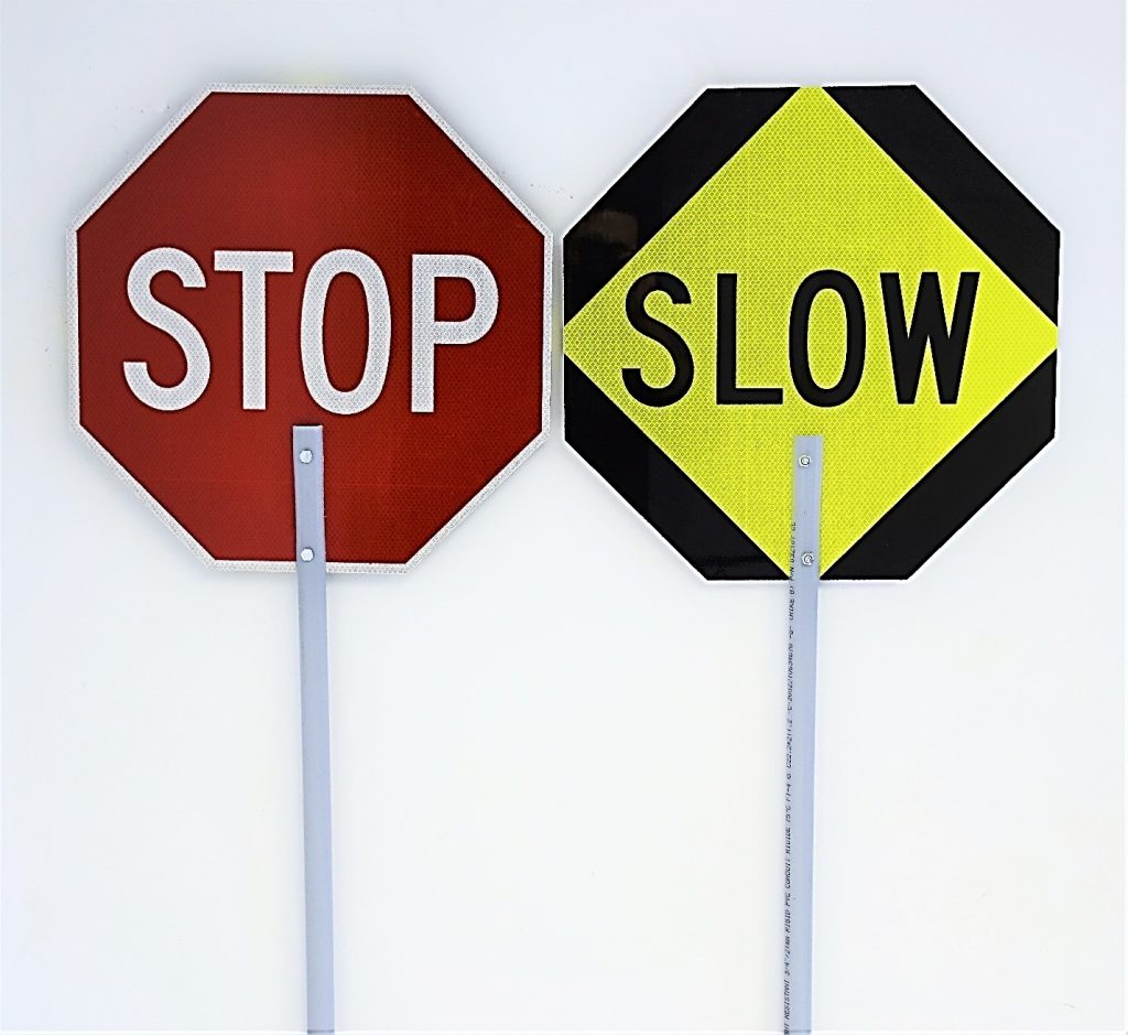 TC-22 – Stop/Slow Paddle – On Track Safety